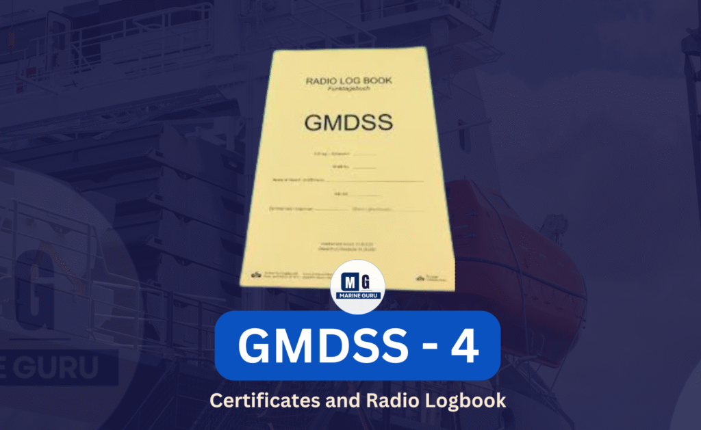 GMDSS Part 4 - Certificates and Radio Logbook Explained — Complete ...